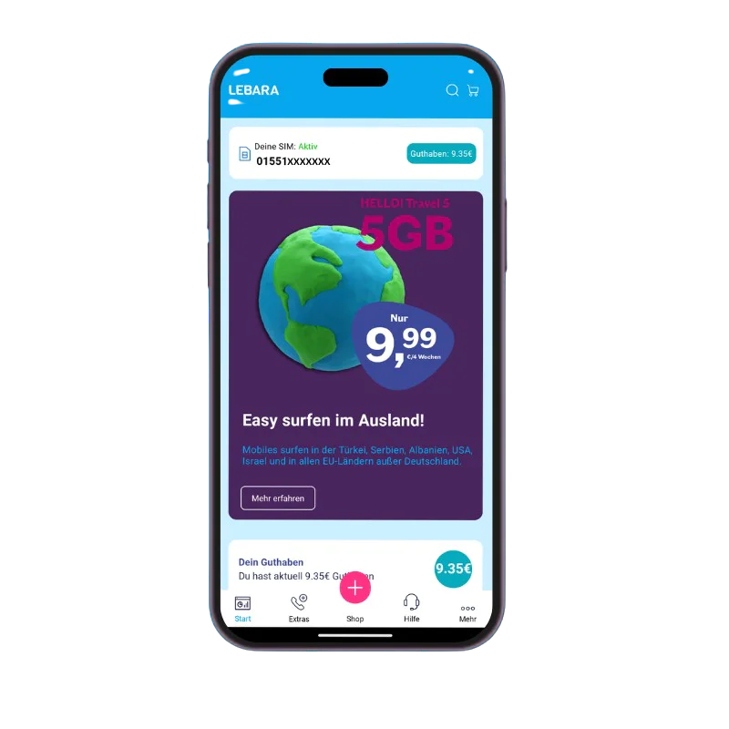 Top up your credit | Lebara