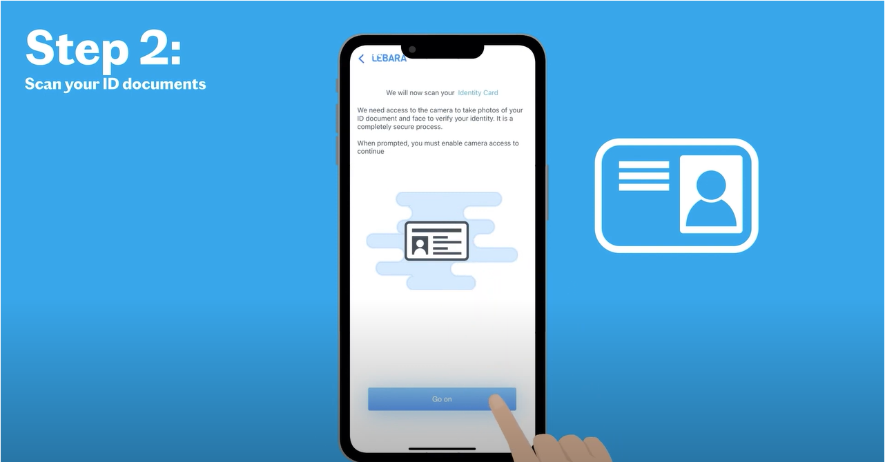 Activate and register SIM card via app | Instructions | Lebara